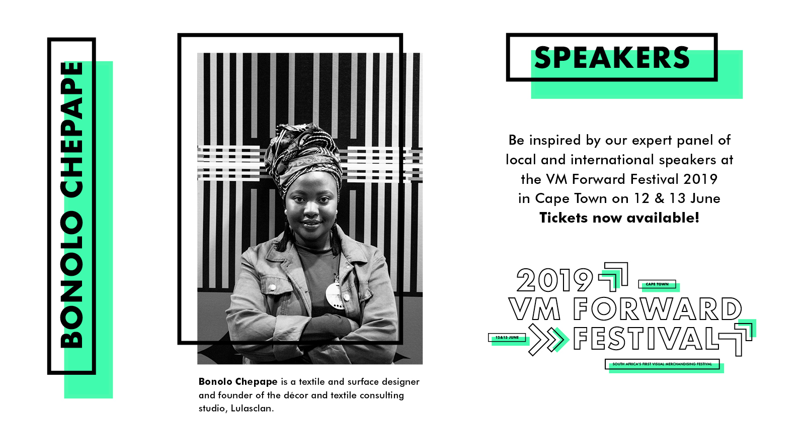 Speakers - Bonolo Chepape – VM Forward Festival